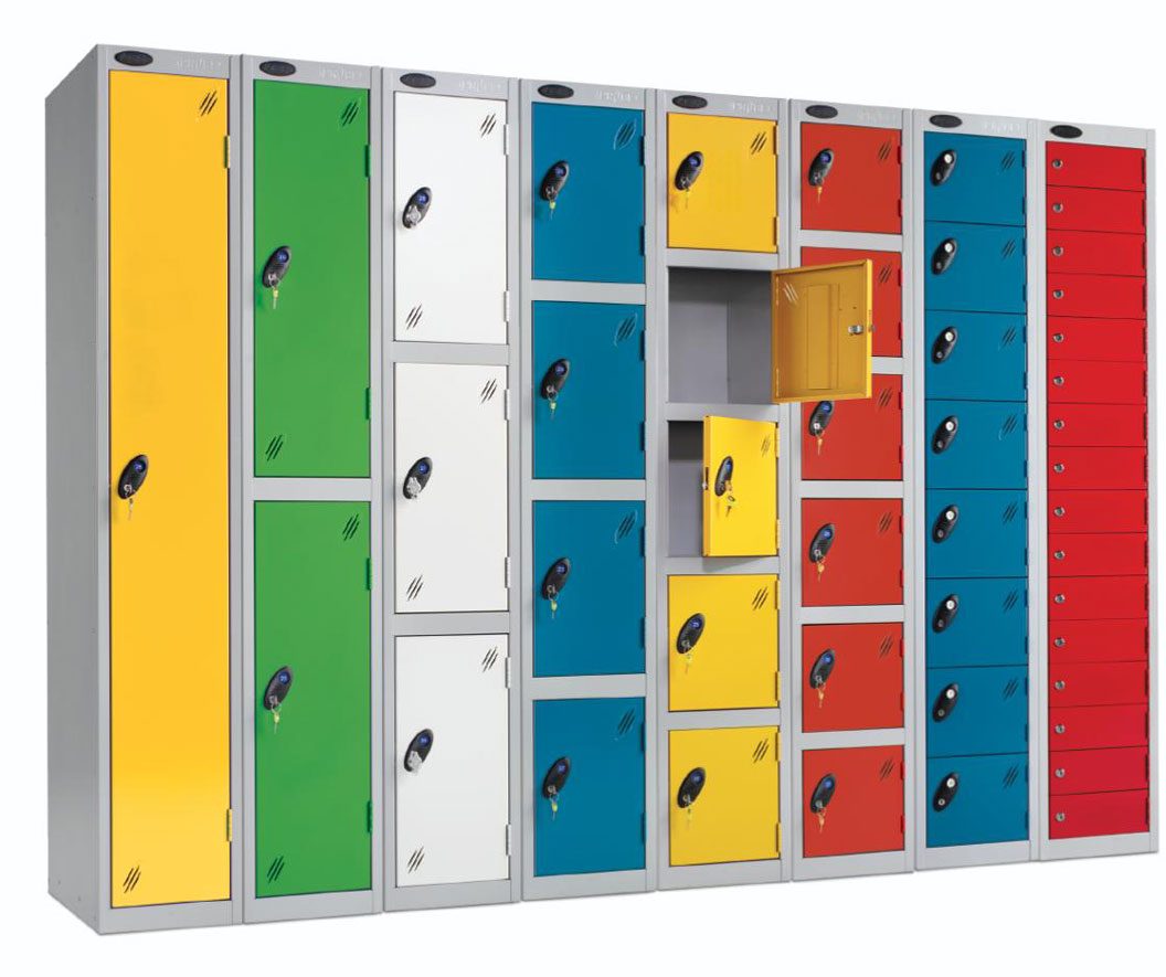 Steel Lockers 4 Door - Furniture For Schools