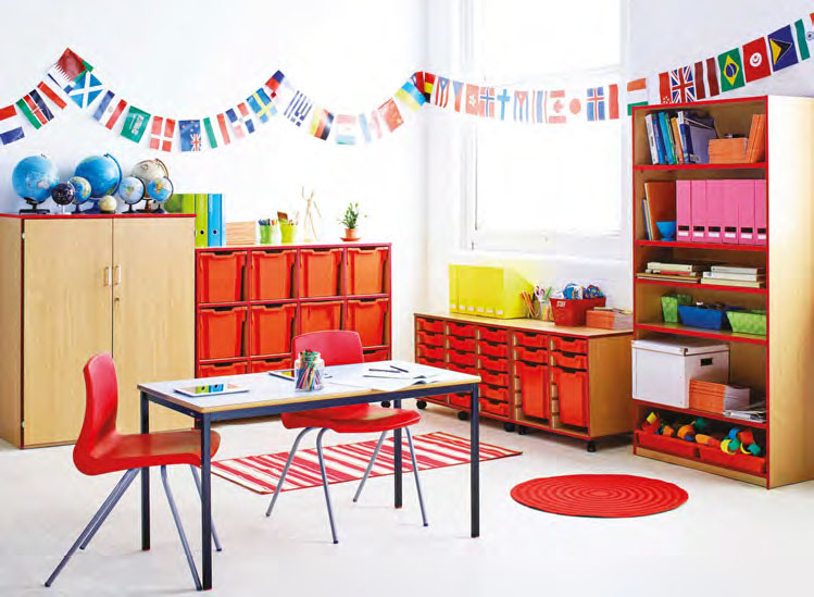 Matching Classroom Storage - Furniture For Schools