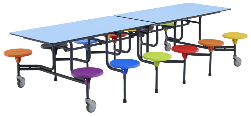 Mobile Tables with seats - Furniture For Schools